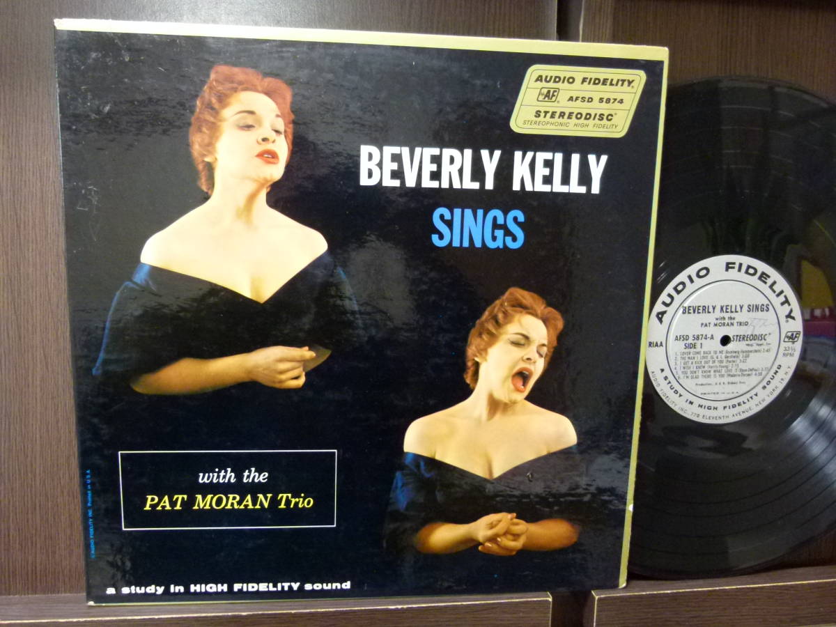 激レア 美盤オリジナル BEVERLY KELLY WITH PAT MORAN TRIO コーティングダブルジャケット(ジャズ一般)｜売買さ ...