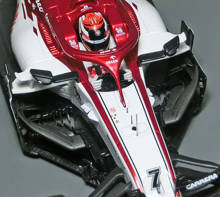 1/18スケール アルファロメオ F1 C39 No.7/キミ ライコネン 2020プレシーズンテスト 品番18S477 06(レーシングカー ...