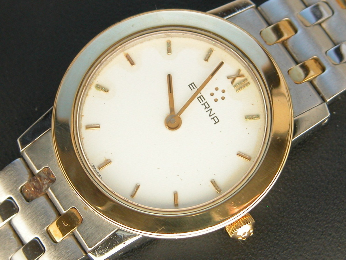 訳あり 本物 ETERNA エテルナ レディース K18YG無垢ベゼル(エテルナ)｜売買されたオークション情報、yahooの商品情報をアーカイブ公開 - オークファン（aucfan.com）