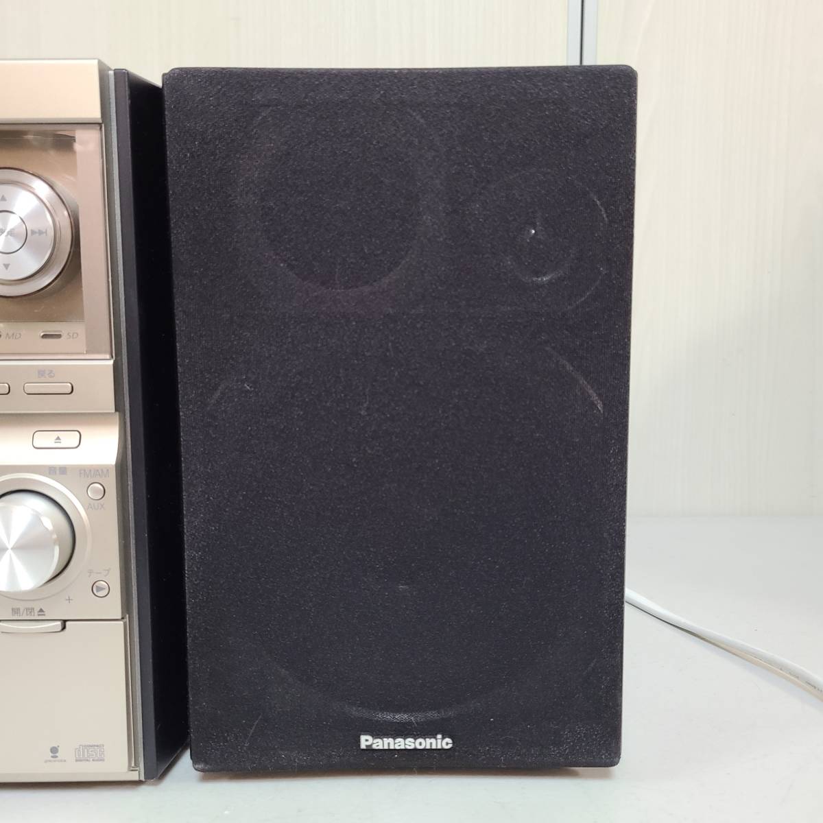 B4742 Panasonic パナソニック SA-PM870SD SDステレオシステム コンポ オーディオ機器 音出し確認済み 取説 リモコン付き(MDコンポ)｜売買されたオークション情報 ...