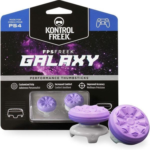KontrolFreek FPS フリーク GALAXY ギャラクシー PS4用 FPSゲームのエイム力向上に パープル(アクセサリ、周辺機器)｜売買されたオークション情報、yahooの商品 ...