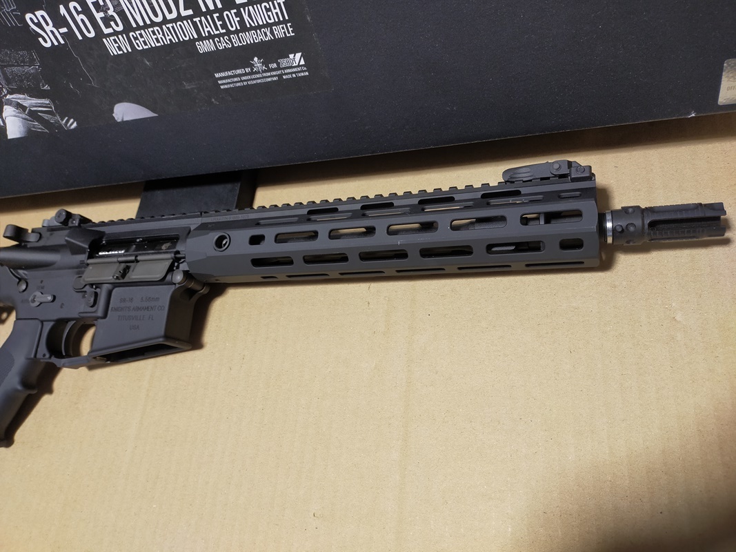 CO2マガジン付属 VFC KAC SR-16 E3 Mod2 M-Lok CQB GBBR ガスブローバック ナイツ アーマメント 時(ガスガン)｜売買されたオークション情報、yahooの ...