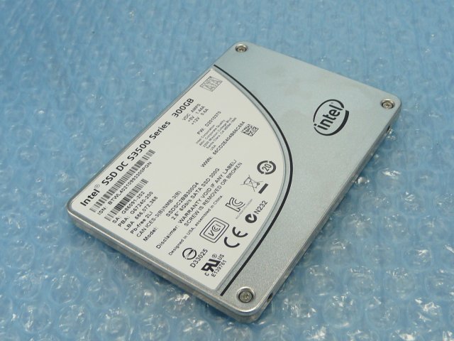1LEK // Intel SSD DC S3500 Series SSDSC2BB300G4 300GB 2.5インチ 6Gb SATA ...