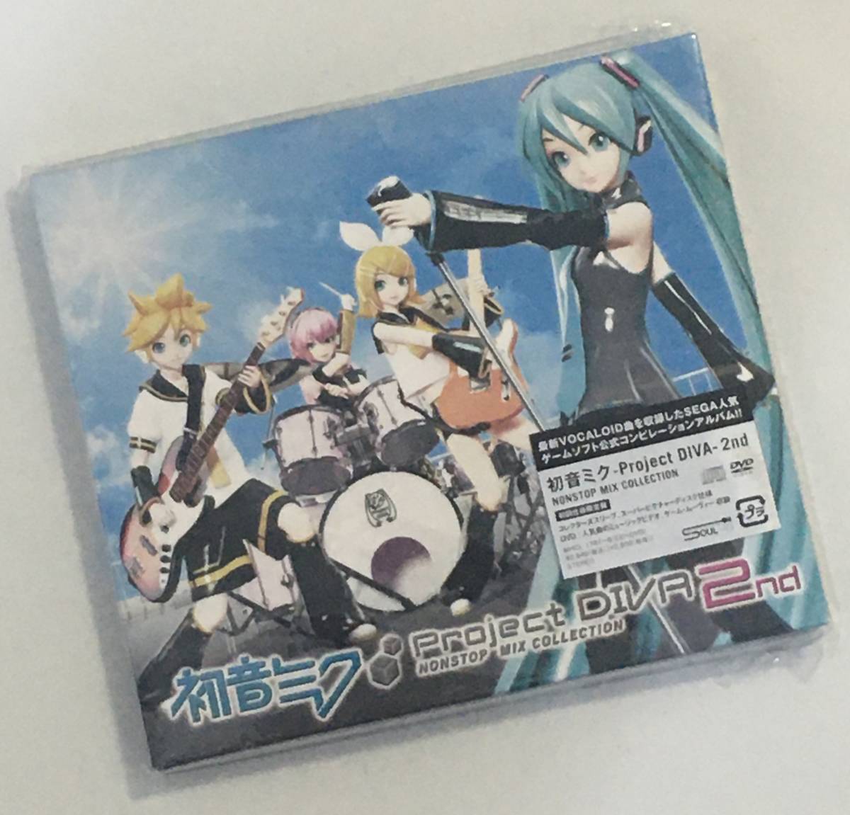 初回仕様限定盤CD+DVD 初音ミク -Project DIVA- 2nd NONSTOP MIX COLLECTION(ゲーム一般)｜売買さ ...