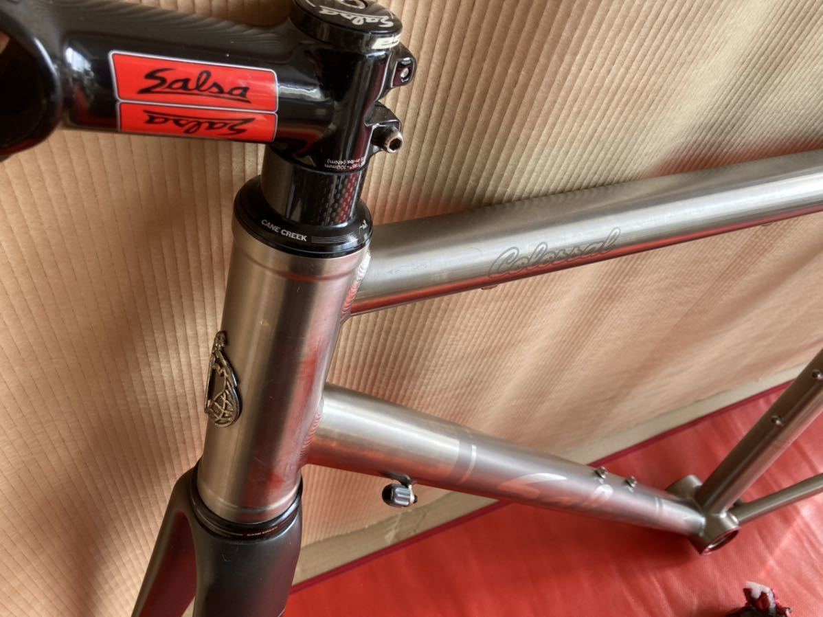 Salsa Colossal titanium サルサ コロッサル チタン ディスク ロード 56(ロードバイク)｜売買されたオークション情報 ...