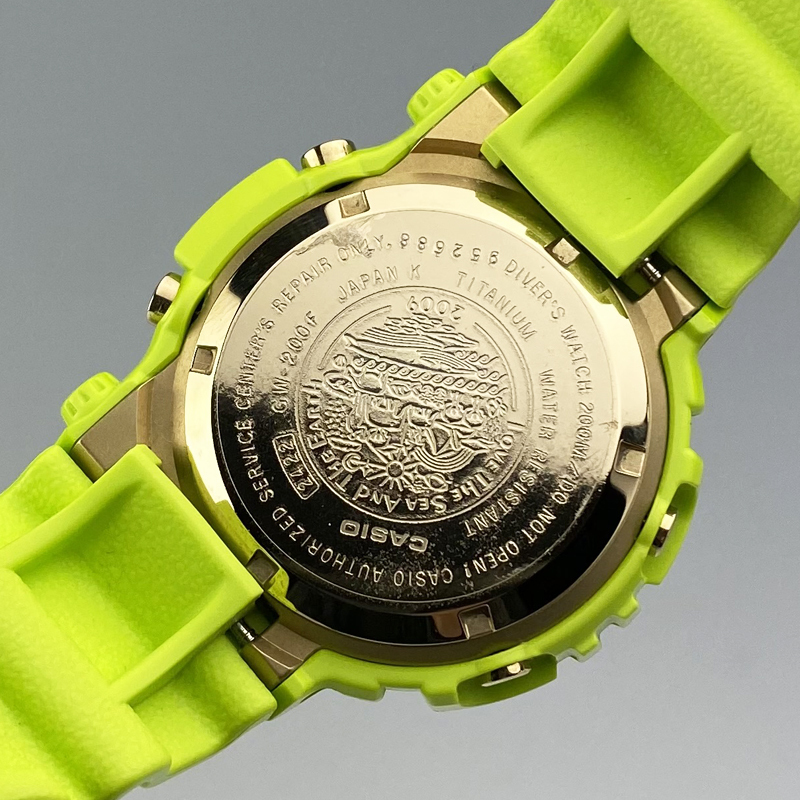 CASIO G-SHOCK FROGMAN GW-200F-3JR 雨蛙 アマガエル Love The Sea And The Earth ...