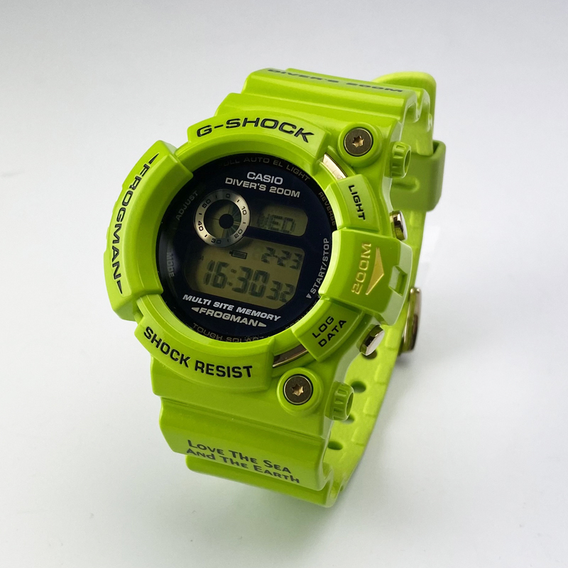 CASIO G-SHOCK FROGMAN GW-200F-3JR 雨蛙 アマガエル Love The Sea And The Earth ...