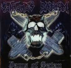 Jaws of Satan Sathanas / Bathym SPLIT CD DEATH METAL CUTTHROAT ABIGAIL ...