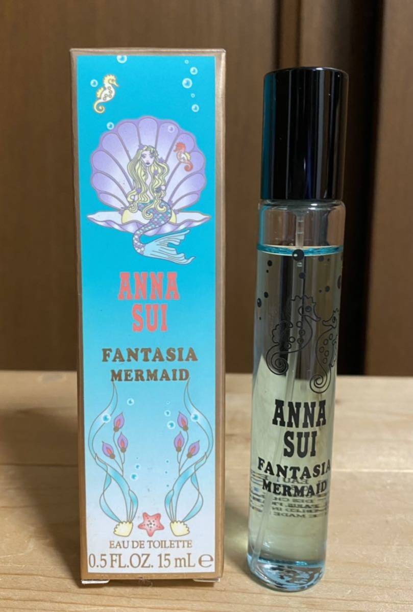 ANNA SUI アナスイ ファンタジア マーメイド オードトワレ15ml(アナスイ)｜売買されたオークション情報、yahooの商品情報をアーカイブ公開 - オークファン（aucfan.com）