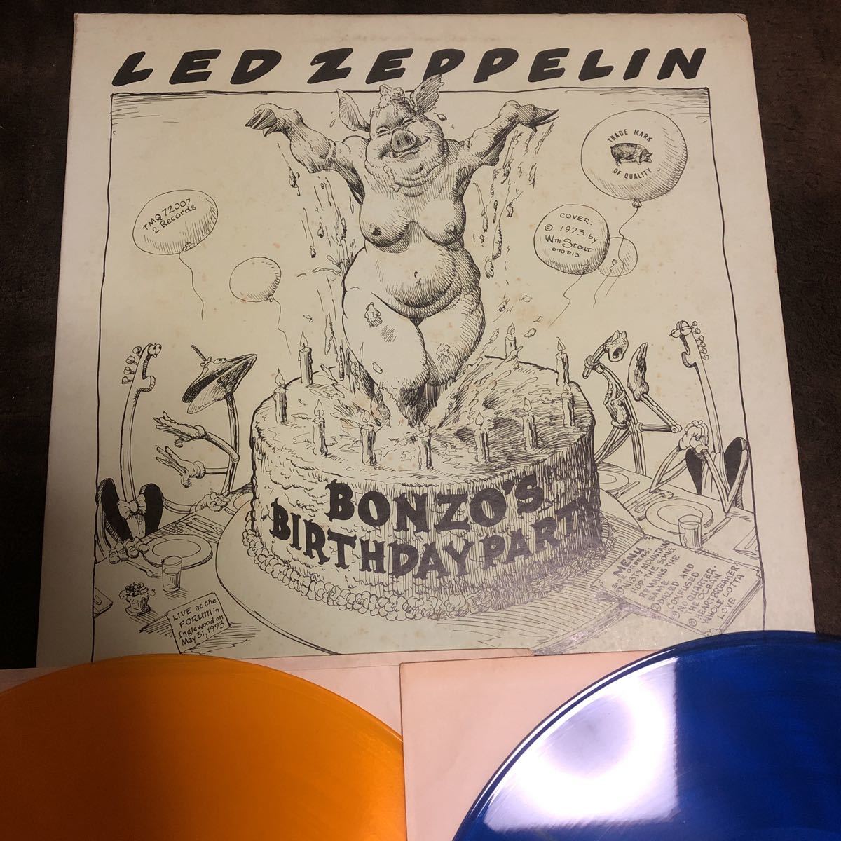 LED ZEPPELIN BONZO’S BIRTHDAY PARTY .TMOQ カラー盤 2LP(Led Zeppelin)｜売買された ...