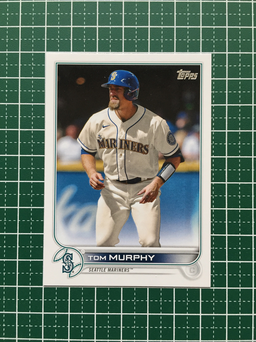 TOPPS MLB 2022 SERIES 1 #262 TOM MURPHY SEATTLE MARINERS ベースカード BASE ...