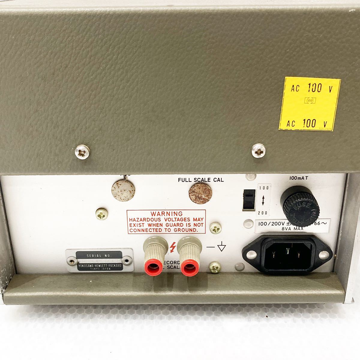 横河 HEWLETT PACKARD 4329A ハイレジスタンスメーター 4304B VOLT AMMETER セット alp川0228 ...