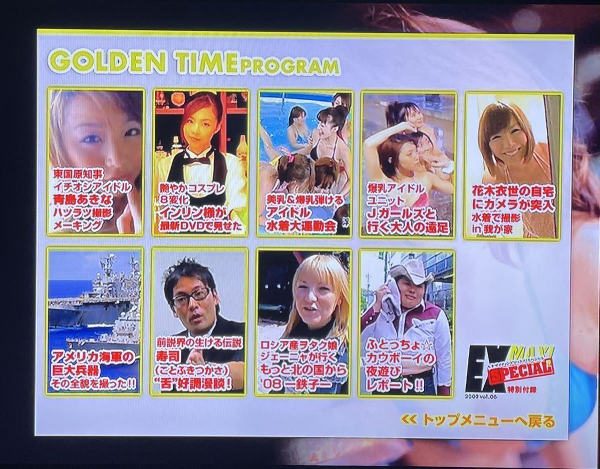 DVD EX MAX SPECIAL エキサイティング マックス スペシャル vol.6 特別付録 石野真子 インリン 青島あきな 花木衣世 ...