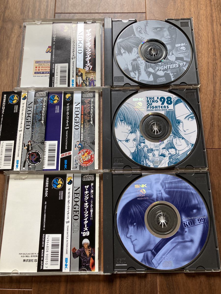 ネオジオCD NEO GEO CD ザ キング オブ ファイターズ 94 95 96 97 98 99 KOF(ネオジオ)｜売買された ...