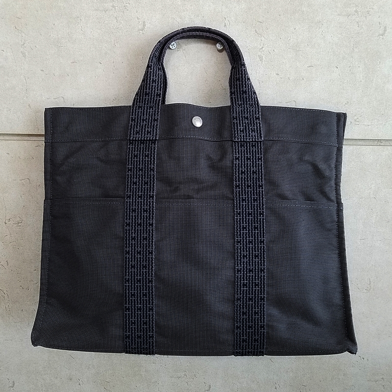 HERMES エルメス 正規品 男女兼用 即日配送 エールライン MM トートバッグ ハンドバッグ キャンバス ビジネスバッグ A4(エールライン)｜売買されたオークション情報、yahooの ...