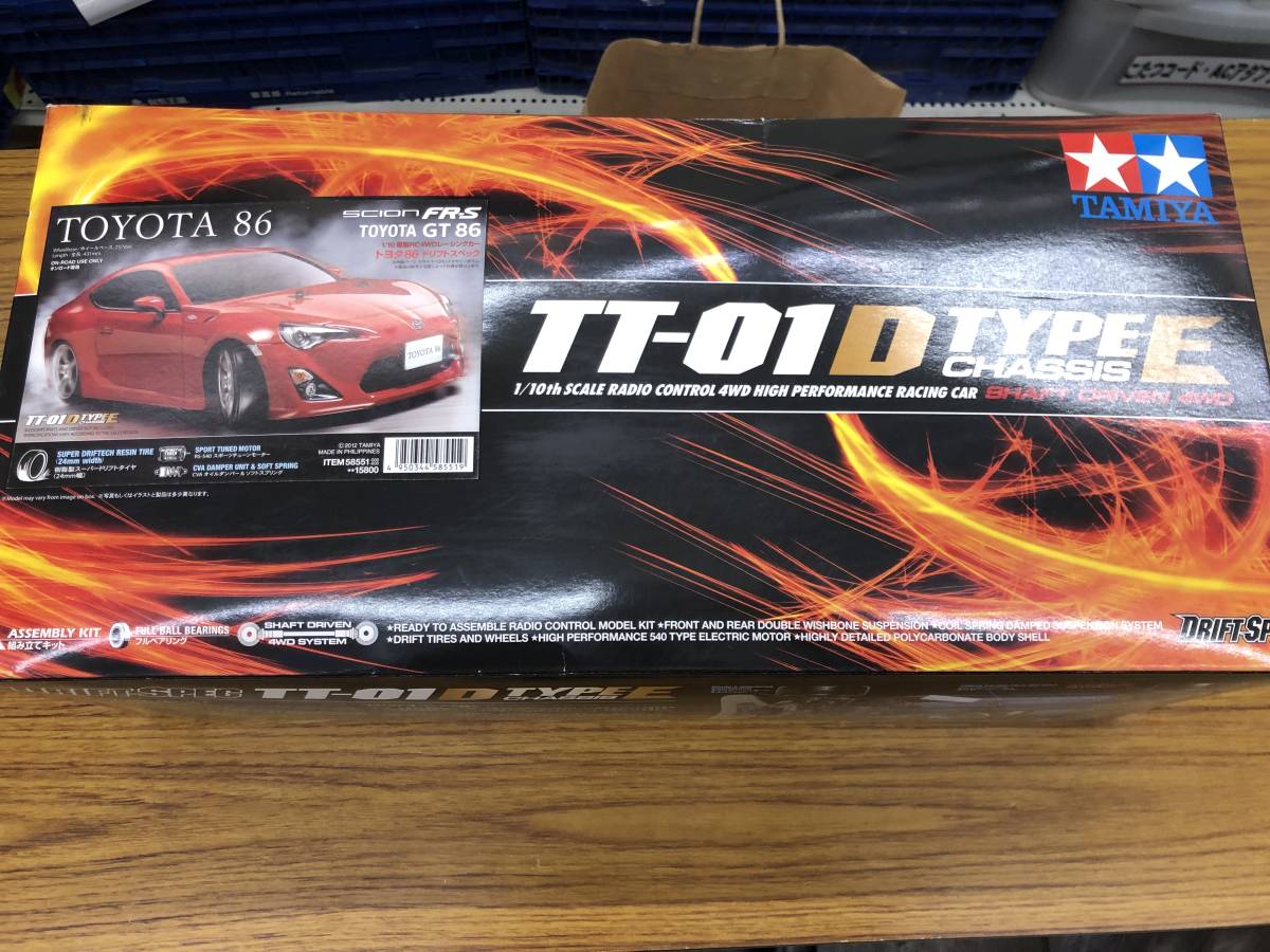 タミヤ TT-01 D TYPE E トヨタ 86 ドリフトスペック 未組立 58551(田宮模型)｜売買されたオークション情報、yahooの商品情報をアーカイブ公開 - オークファン ...
