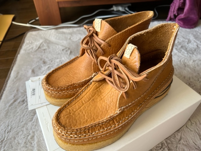 visvim CANOE MOC II-FORK サイズ:9 LT BROWN(9)｜売買されたオークション情報、yahooの商品情報をアーカイブ公開 - オークファン（aucfan.com）