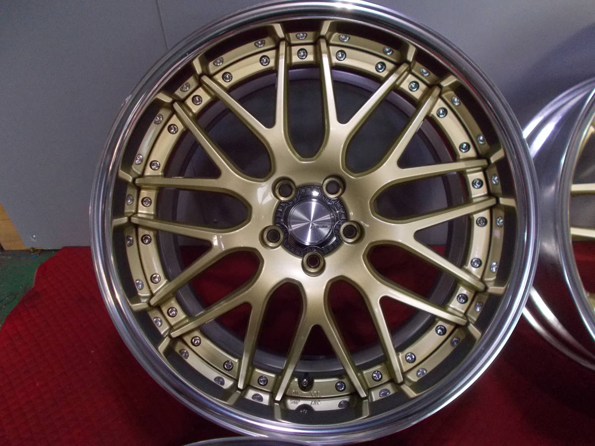 良品WORK LANVEC ワーク ランベック LM1 20インチ 10J+28 9.5J+35 114.3 5穴 Oディスク JDM リ ...