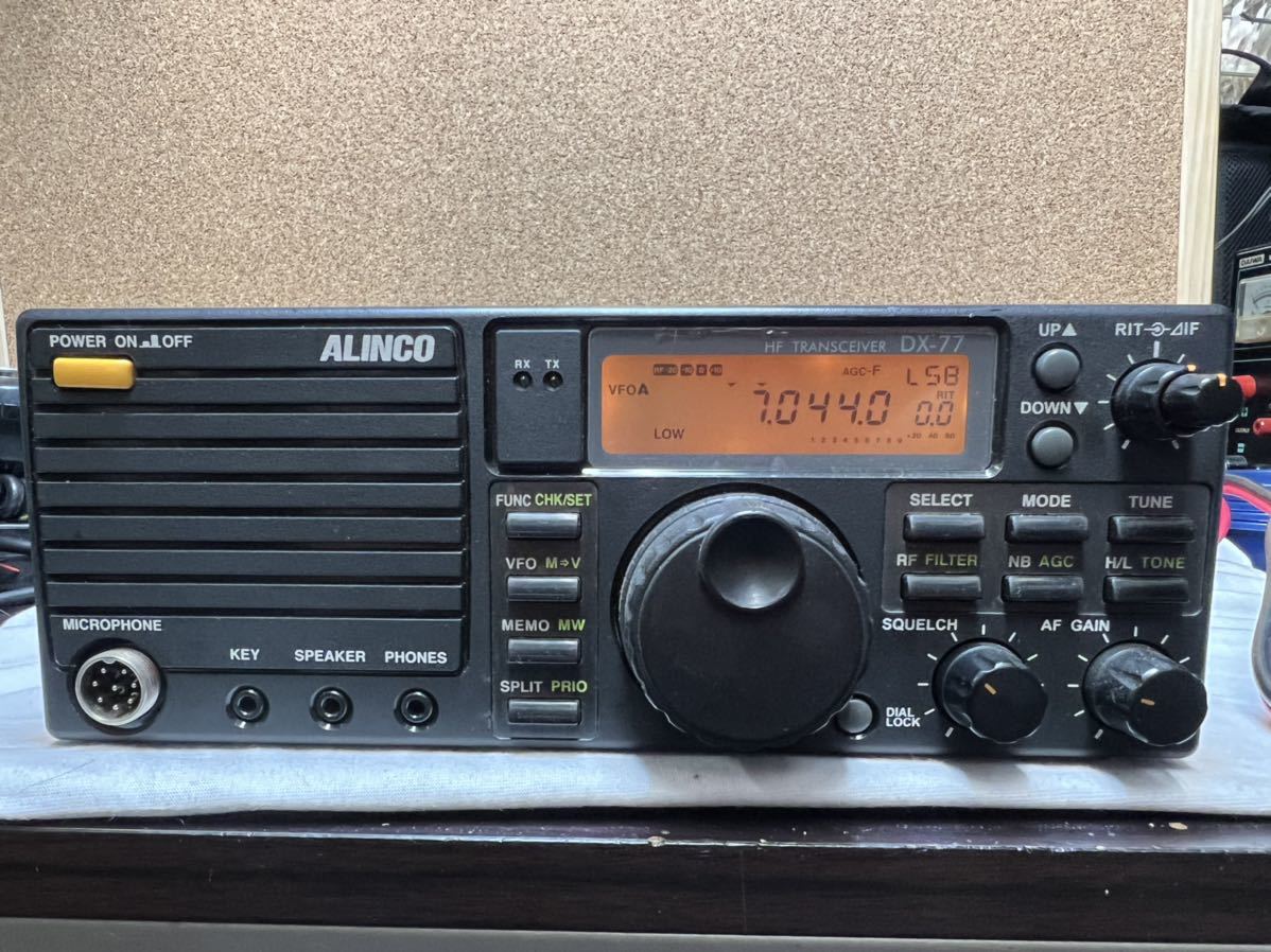 ALINCO DX-77 HFトランシーバー(固定)｜売買されたオークション情報、yahooの商品情報をアーカイブ公開 - オークファン（aucfan.com）