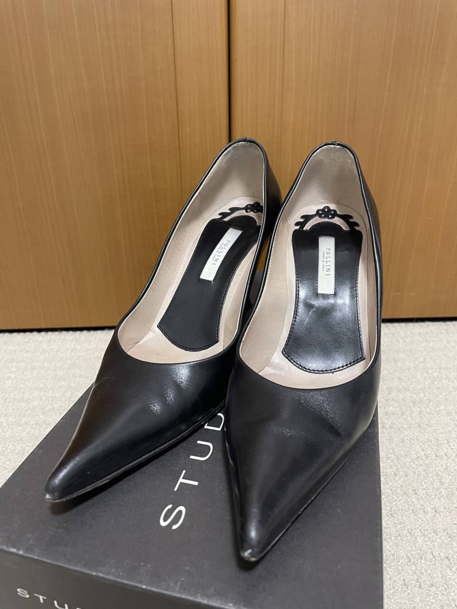 STUDIO POLLINI ポリーニ イタリア製 7センチ ハイヒール 35 23センチ(23.0cm)｜売買されたオークション情報、yahooの商品情報をアーカイブ公開 - オークファン ...