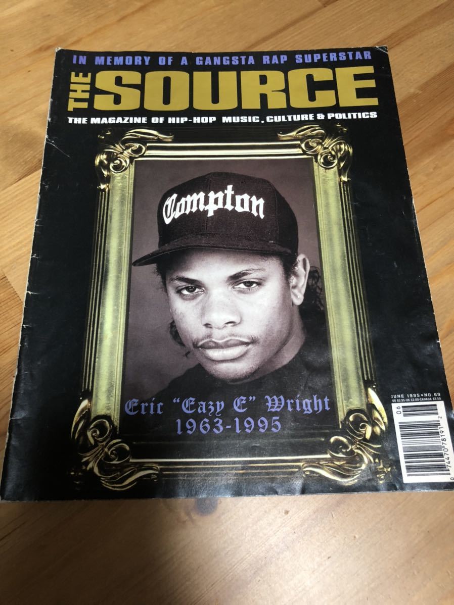 1円スタート 95年 SOURCE MAGAZINE EAZY-E g rap hip hop(ラップ、ヒップホップ)｜売買されたオークション ...