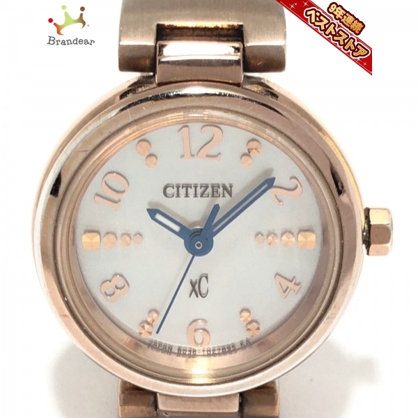 CITIZEN シチズン 腕時計 XC クロスシー B036-T018297 レディース ベージュ(エクシード)｜売買されたオークション情報、yahooの商品情報をアーカイブ公開 ...