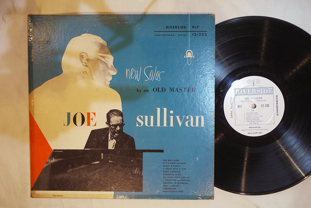 US-ORIGINAL JOE SULLIVAN/NEW SOLOS BY AN OLD MASTER/RIVERSIDE RLP 12 ...