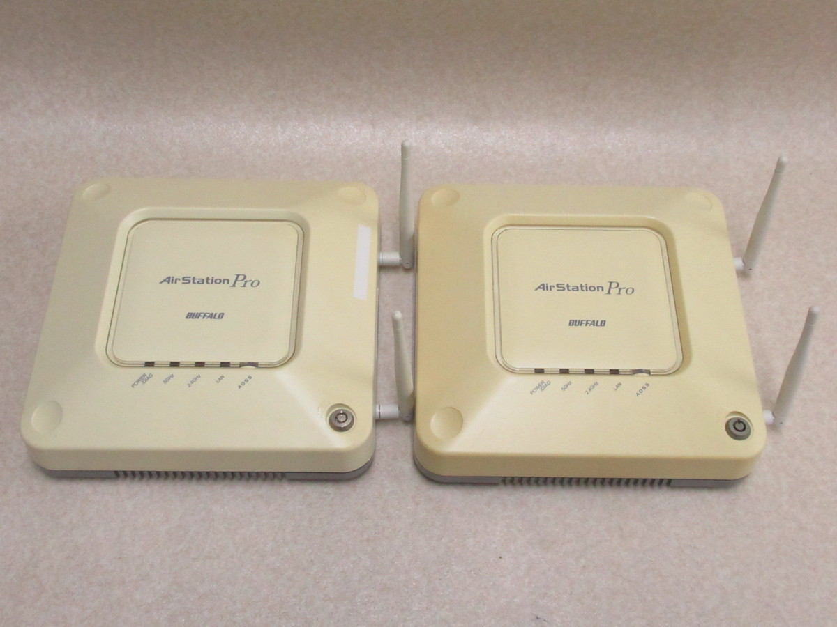 Ω XI1 3535 保証有 BUFFALO AirStation 法人向け11n対応 無線LANアクセスポイント WAPM-AG300N 2 ...