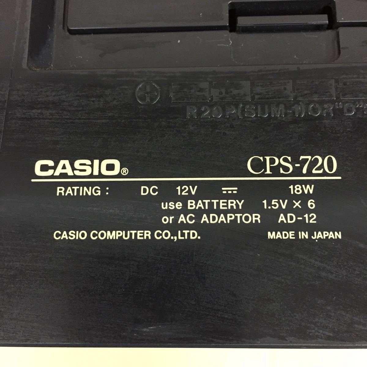 P920 CASIO CPS-720 電子ピアノ/本体のみ/破損あり ジャンク品(カシオ)｜売買されたオークション情報、yahooの商品情報を ...