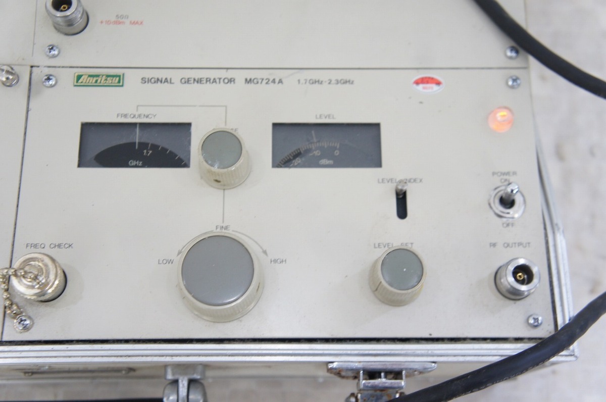 KW 安立電氣 anritsu MICROWAVE REPEATER CHECKER MS75A POWER METER ML73A ...