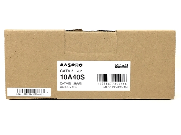 MASPRO マスプロ 10A40S CATVブースター AC100V方式 F6500270(ブースター)｜売買されたオークション情報 ...