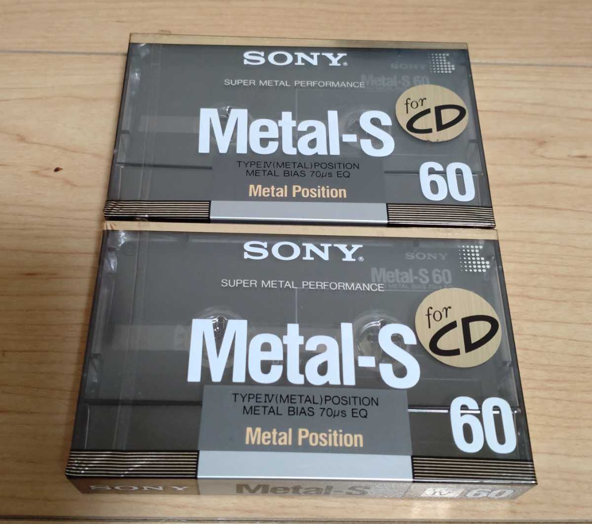 SONY メタルカセットテープ Metal-S 60 2本セット 実力派メタルポジション(その他)｜売買されたオークション情報、yahooの ...