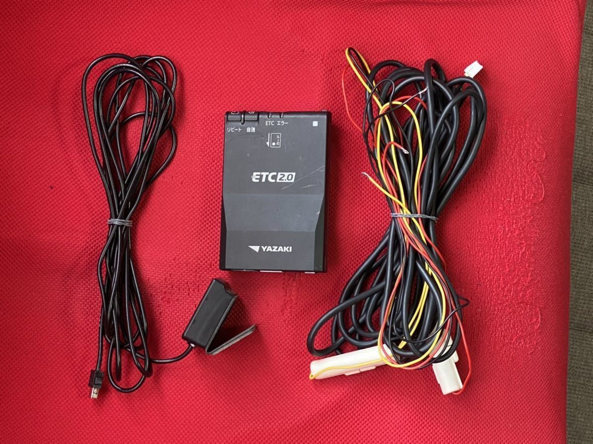 ETC2.0 YAZAKI 12V/24V兼 ETC-YP200 CY-DK96J0JT 新スプリアス認証品 連動ケーブル付 パナOEM ② ...