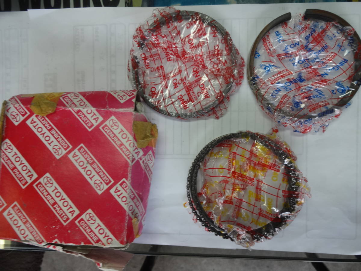 純正 2JZ-GTE ピストンリング 13011-46051 トヨタ toyota 2JZ piston ring set ピストンリング ...