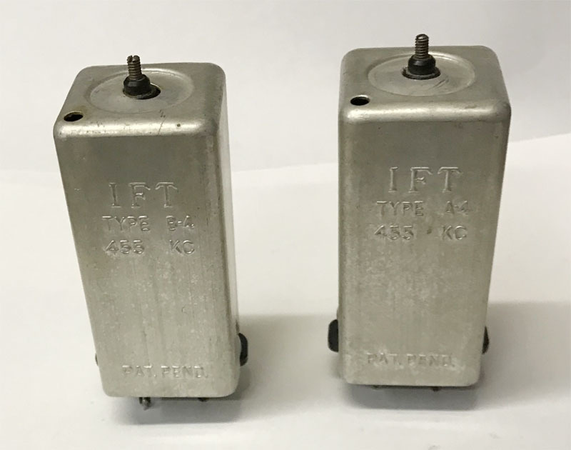 STAR 真空管ラジオ用 IFT A4 B4 455kc 455kHz 中間周波トランス(アンティーク)｜売買されたオークション情報、yahooの商品情報をアーカイブ公開 - オークファン ...