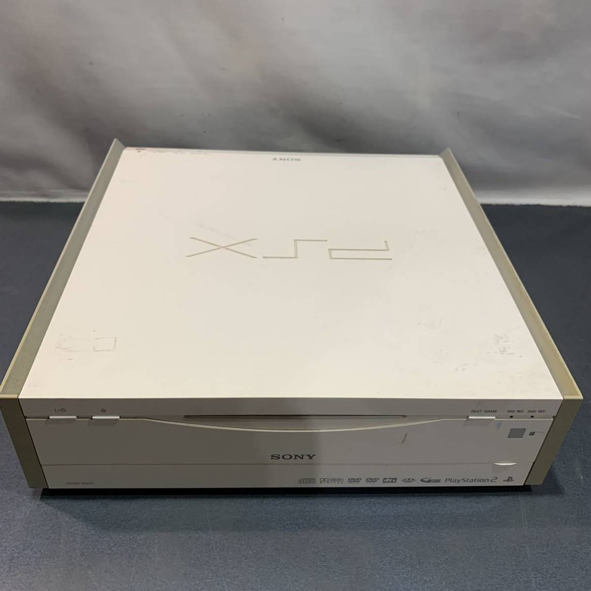 SONY PSX本体DVDレコーダーDESR-5000 通電確認済み ソニー PS2ゲームソフトタイトル画面ま 確認済み ゲーム機 本体のみ ...