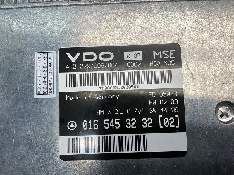 MB202 W124 E320T 後期 M1049 VDO エンジン コンピューター 016 545 32 32(メルセデス・ベンツ用)｜売買 ...