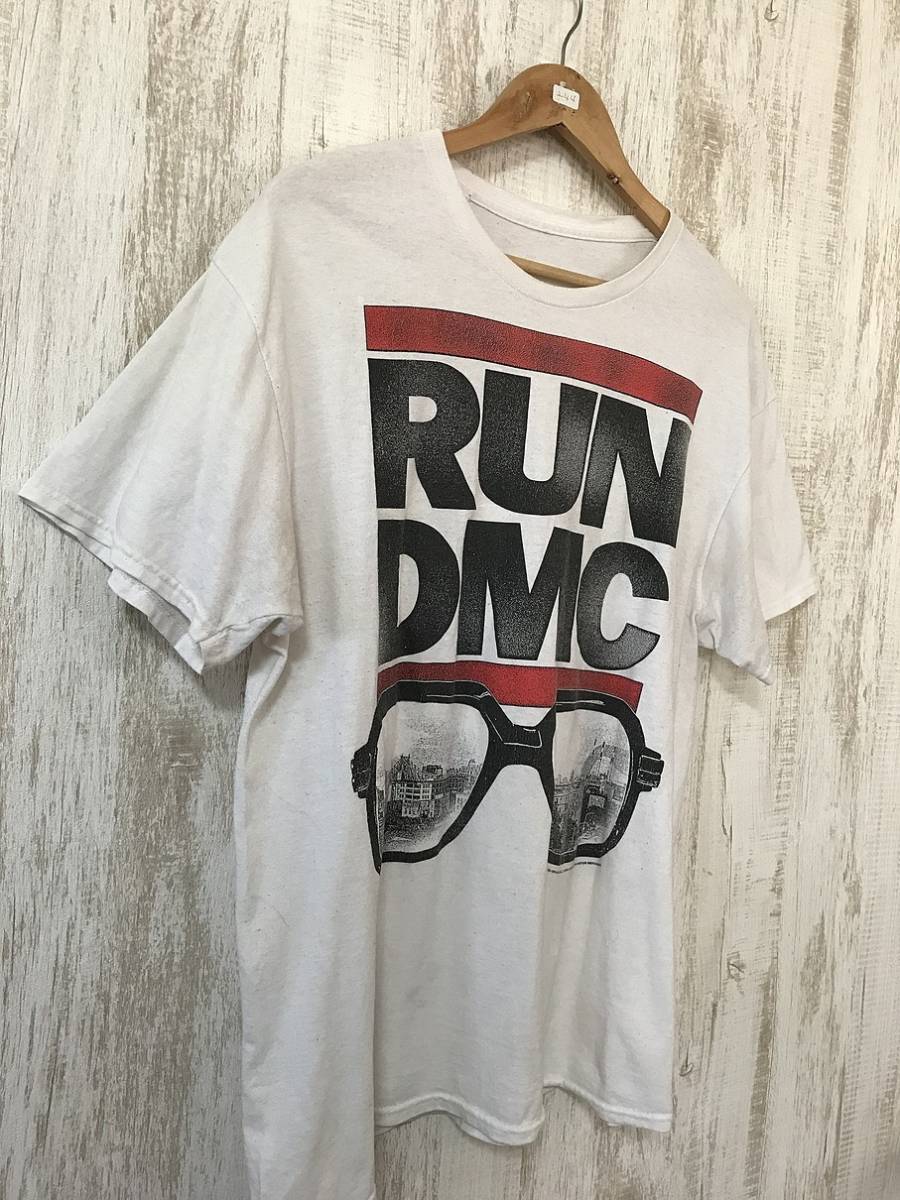 V345 サングラスモチーフ Tシャツ 白 RAN DMC ヒップホップ ラッパー(Tシャツ)｜売買されたオークション情報、yahooの商品情報をアーカイブ公開 - オークファン（aucfan ...