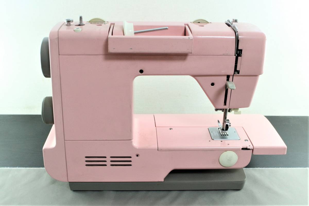 brother ブラザー D1001 ピンク ELECTRONIC SEWING MACHINE ミシン 裁縫 手工芸 アンティーク(ブラザー ...