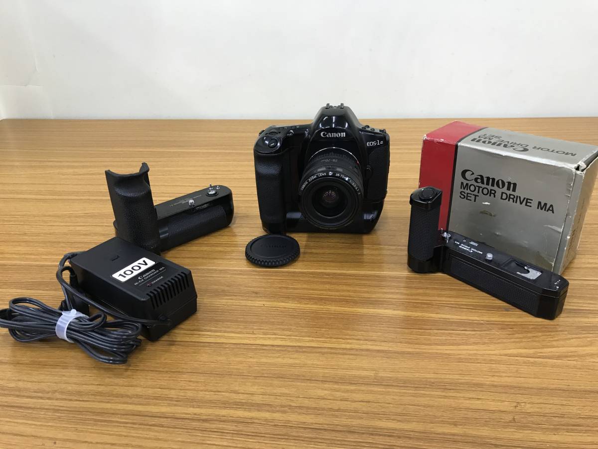 Canon キャノン EOS-1N EF 28-70mm f3.5-4.5 II + Power Drive Booster E1 ...