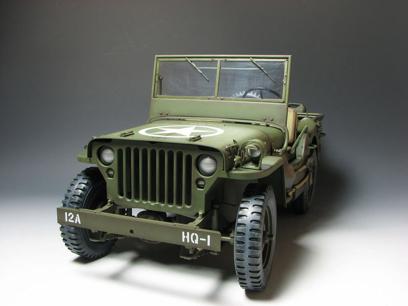 DRAGON DX08 Exclusive 1/6 ドラゴンエキスポ08限定版 1/4トン トラック ジープ 特製エンジン付 US Jeep ...
