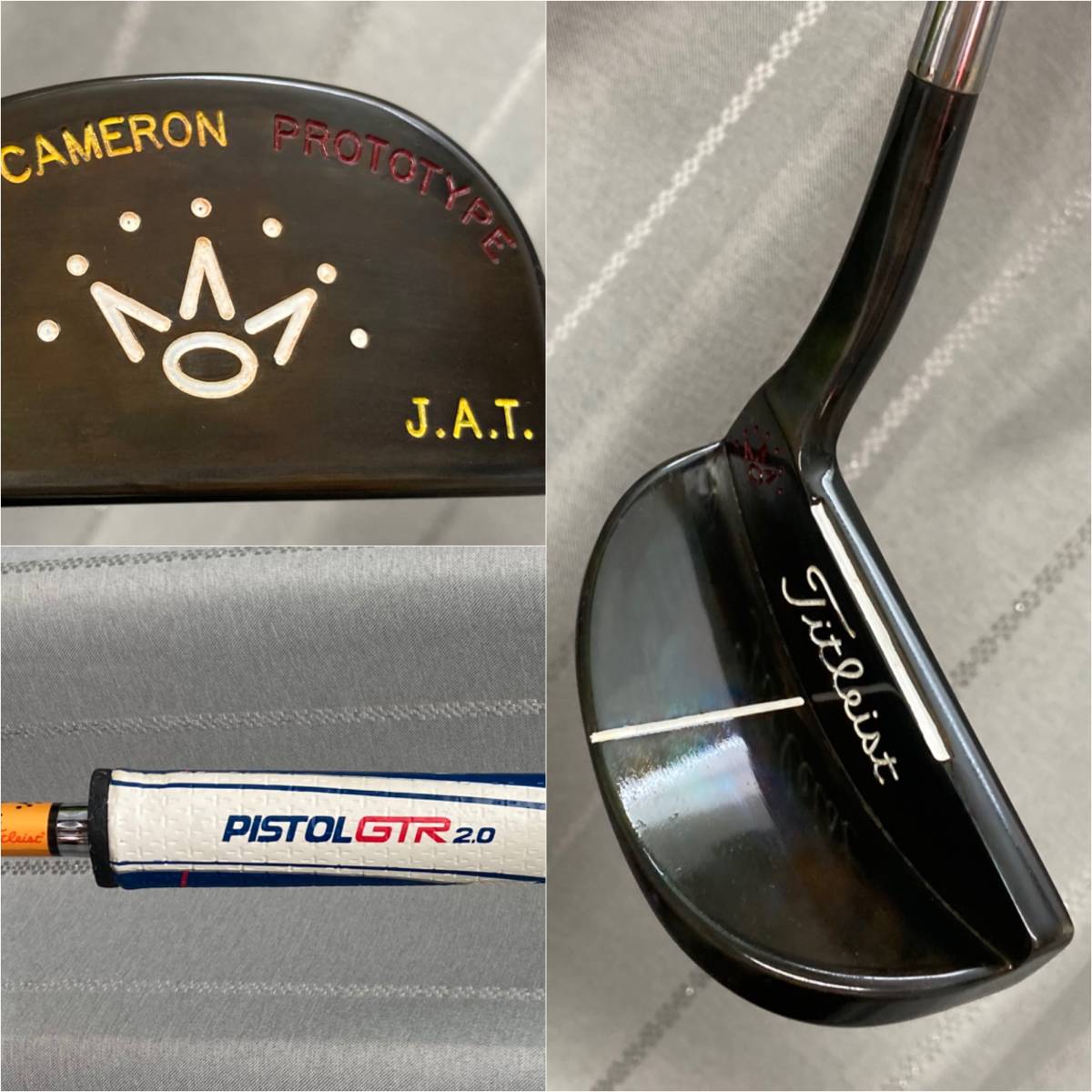 ビンテージ CAMERON PROTOTYPE J.A.T 34in(スコッティ・キャメロン)｜売買されたオークション情報、yahooの商品情報をアーカイブ公開 - オークファン（aucfan ...
