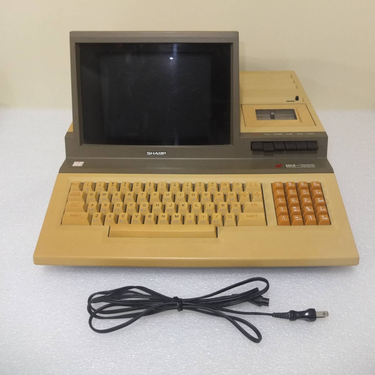 レア SHARP/シャープ MZ-1200 パーソナルコンピューター パソコン 昭和レトロ(その他)｜売買されたオークション情報、yahooの ...