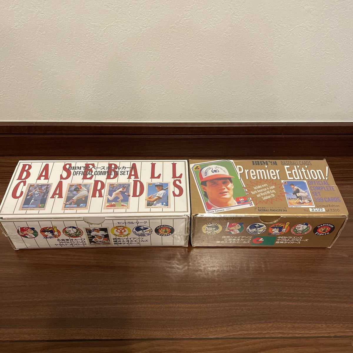 BBM91 OFFICIAL COMPLETE SET399枚 Premier Edition 92オフィシャルコンプリートセット各1box(ボックス)｜売買されたオークション情報、yahoo ...