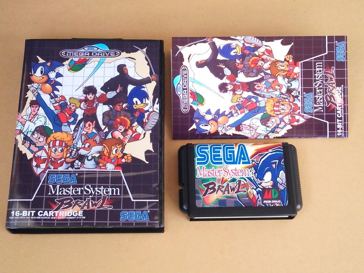 管ML609 メガドライブ用カートリッジ SEGA Master System Brawl(アクション)｜売買されたオークション情報 ...