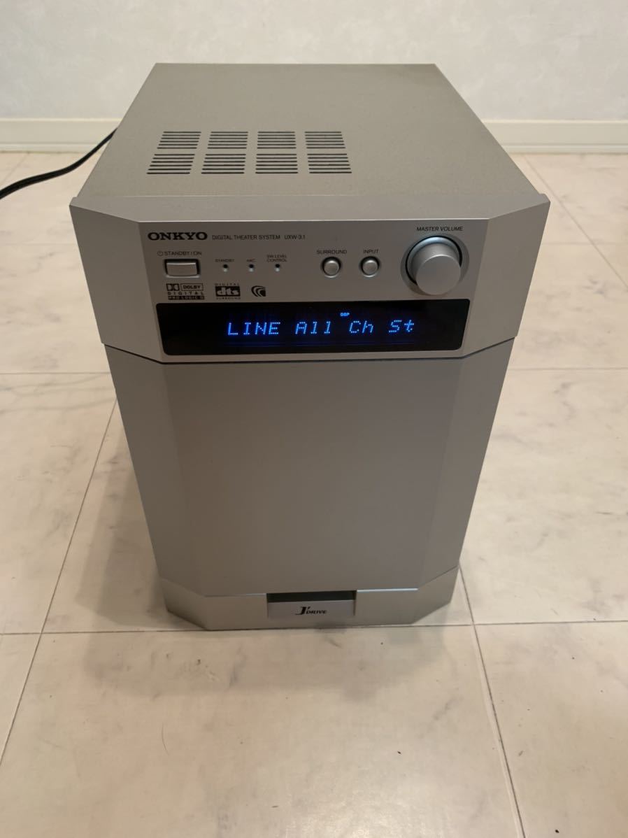 ONKYO UXW-3.1 本体とリモコンとスピーカーケーブルのみ(オンキヨー)｜売買されたオークション情報、yahooの商品情報をアーカイブ ...