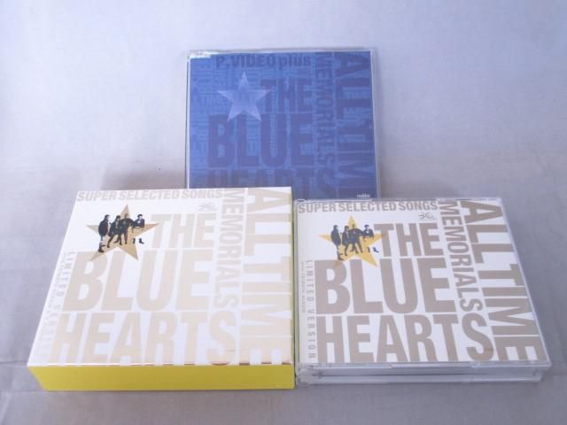 良品 ブルーハーツ 30周年記念 CD+DVD THE BLUE HEARTS ALL TIME MEMORIALS SUPER ...