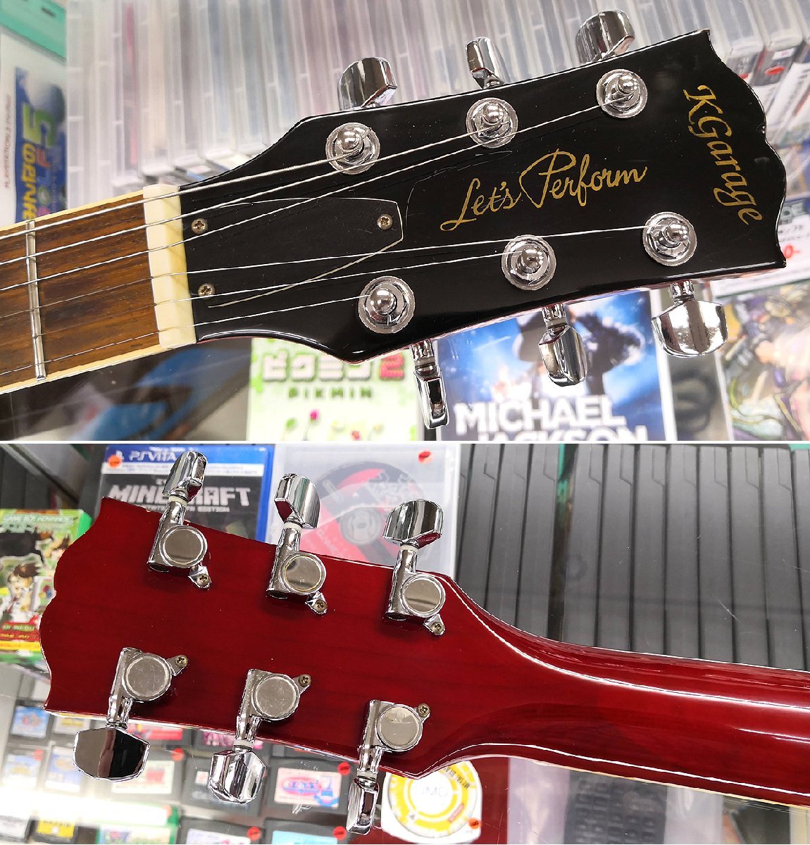 K-Garage Let's Perform CH チェリー エレキギター レスポールスタンダードタイプ Kガレージ キクタニミュージック ...