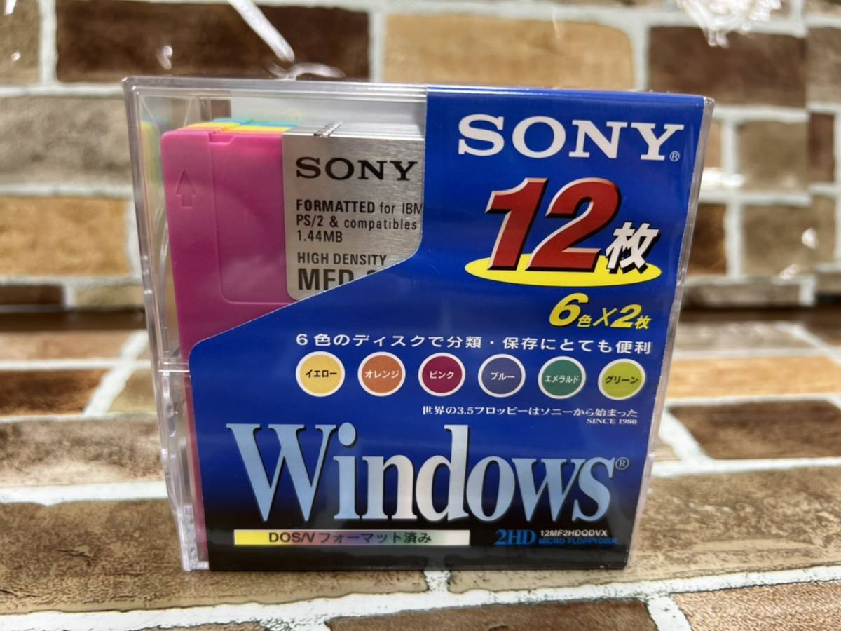 SONY ソニー 2HD フロッピーディスク 3.5 84枚セット 12MF2HDQDVX Windows フォーマット済み 7638(FD)｜売買されたオークション情報、yahooの商品情報 ...