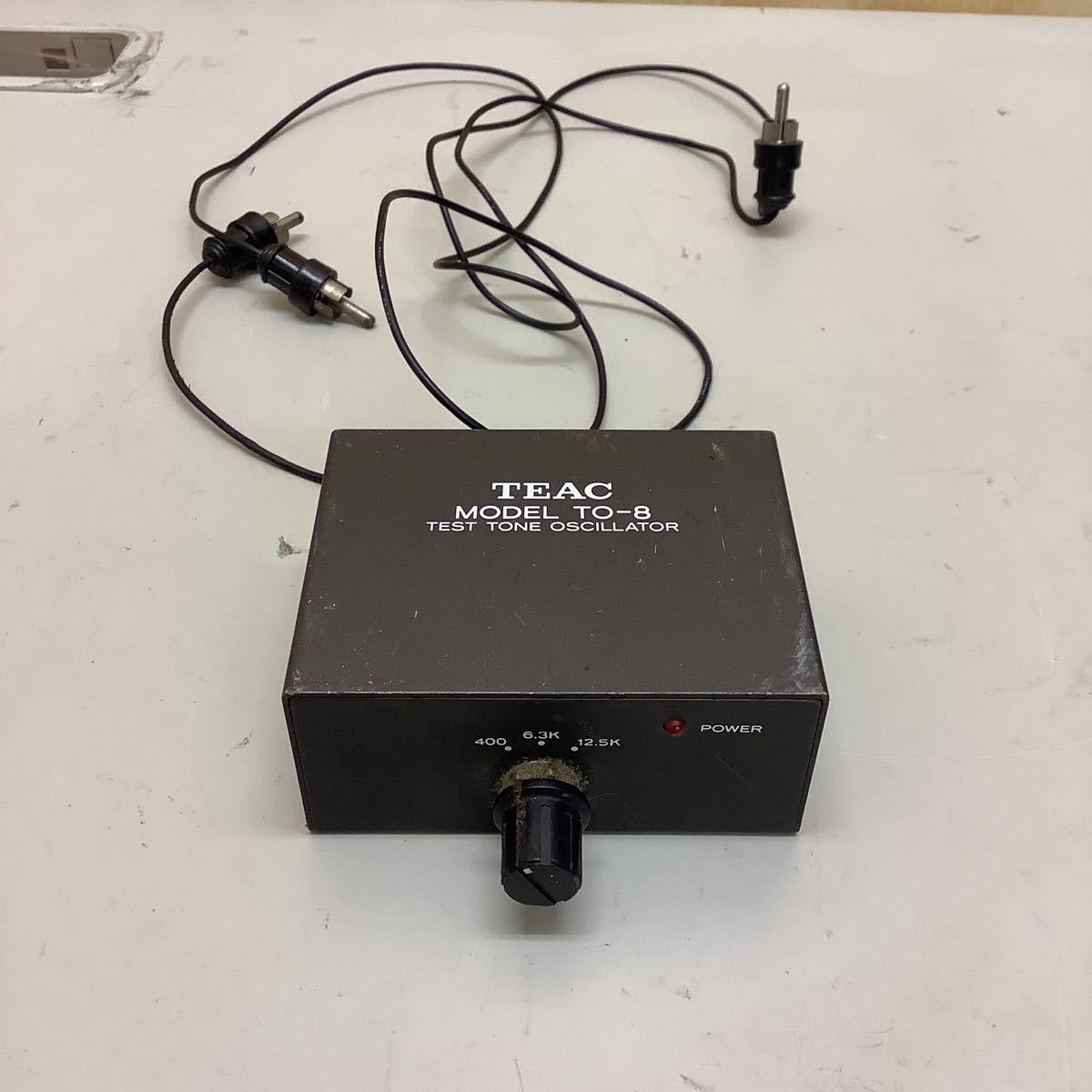 TEAC TO-8 テストトーン OSCILLATOR オシレーター 現状品 動作未確認(オーディオ機器)｜売買されたオークション情報 ...